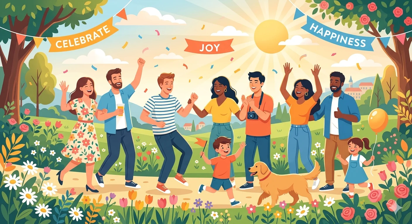 Synonyms for Happiness: 60 Simple Words to Express Joy Better